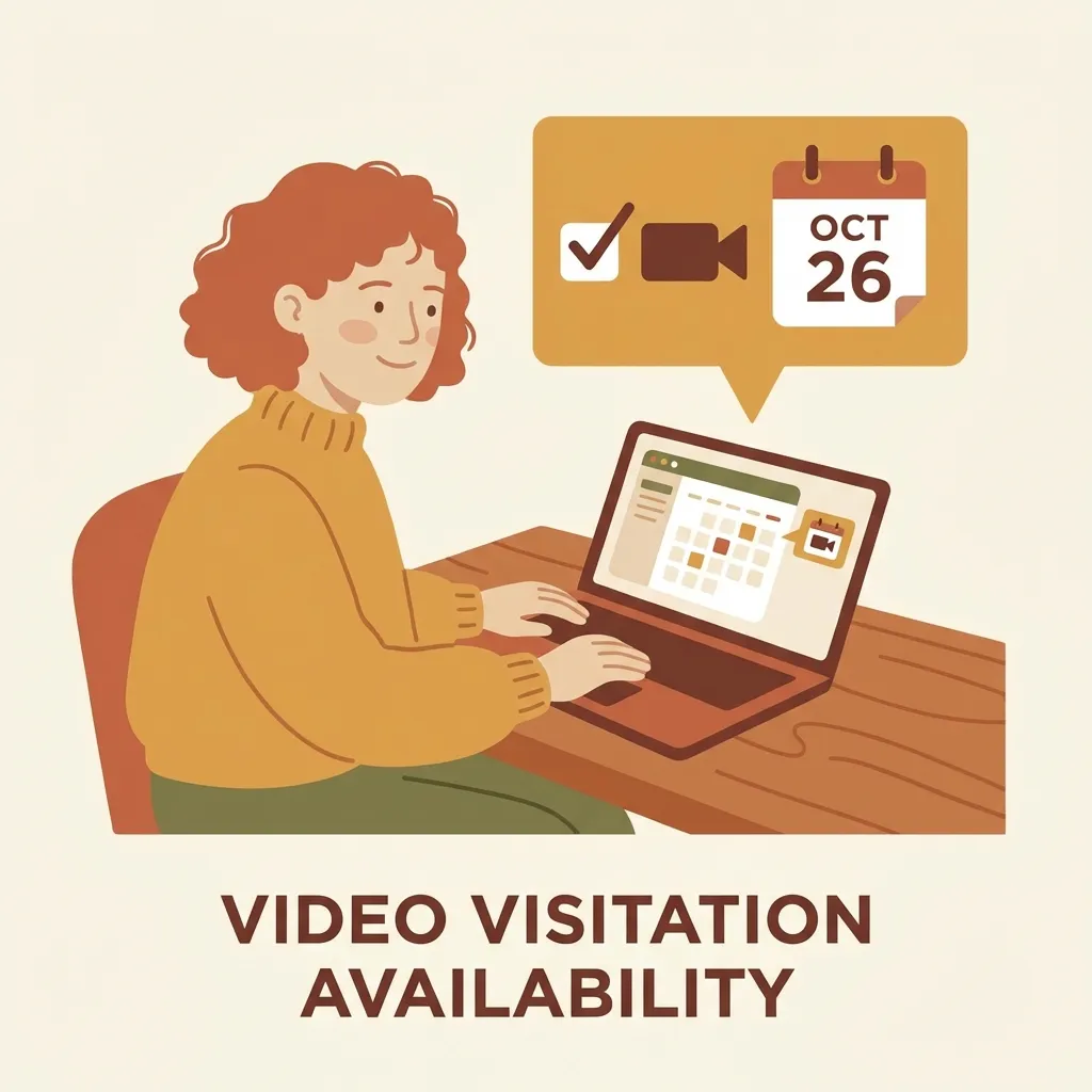 Configuración de Securus Video para Carroll County Jail